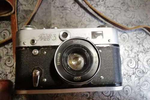 Плёночный фотоаппарат FED 3