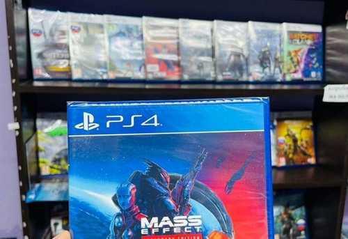 Mass Effect Legendary Edition ps4 новый в плёнке