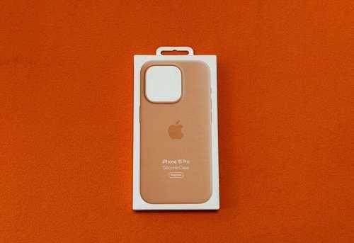 iPhone 15 Pro Silicone Case Orange Sorbet