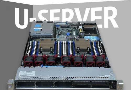 Сервер HP ProLiant DL360 Gen9 8SFF 2x60v4 128G 2x5