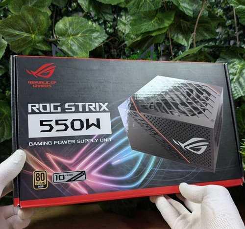 Блок питания asus rog strix 550w gold