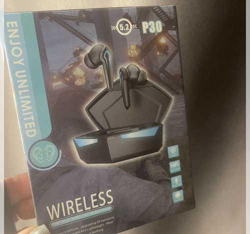 Наушники wireless p30 бу только правое ухо