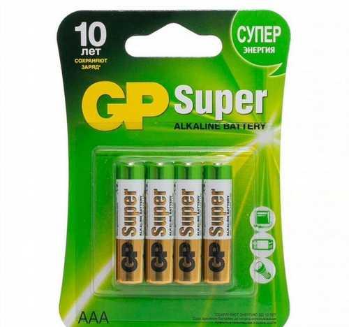 Батарейки GP 24A-2CR4 Super Alkaline AAA #81513