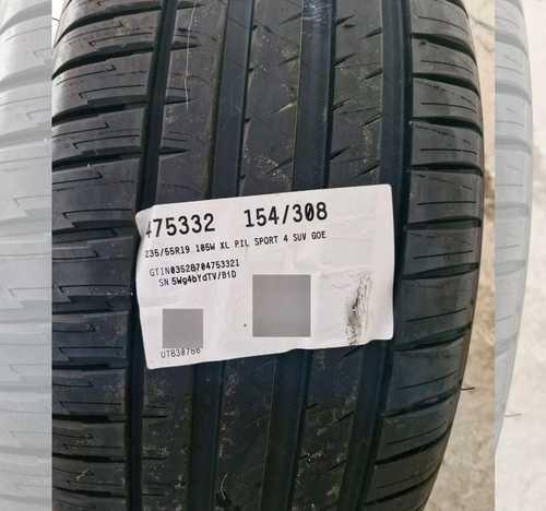 Michelin Pilot Sport 4 SUV 235/55 R19 105W