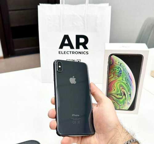 iPhone Xs Max 256Gb Space Gray (80%,отличный,sim)