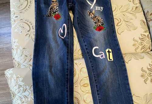 Продам джинсы для девочки stefania рост 158