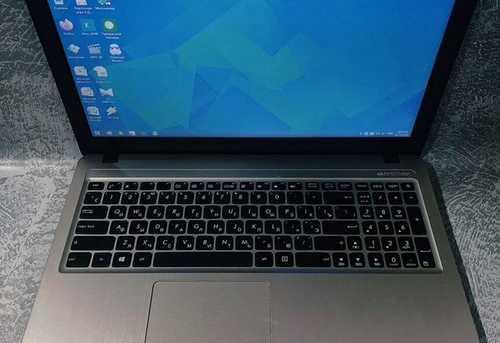 Игровой ноутбук Asus 15.6" 4gb/810m/500gb
