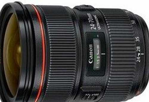 Объектив canon EF 24-70MM F/2.8L II USM Новый