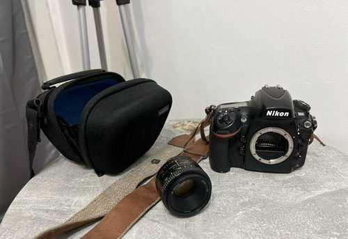 Фотоаппарат nikon d800 + объектив(подарок)