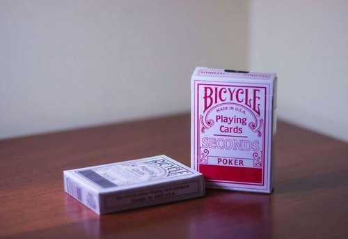 Карты Bicycle Seconds Red