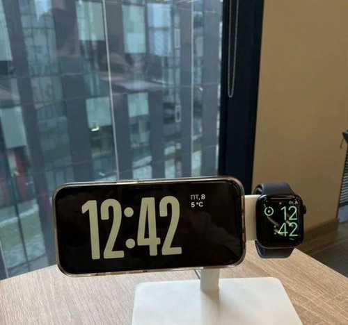 Подставка для MagSafe и AppleWatch