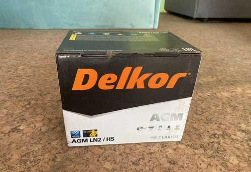 Новый аккумулятор delkor AGM 60 LN2(Корея)