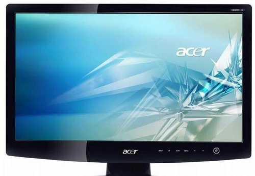 Монитор 21.5" Acer H223HQEbmid BK/BK FullHD