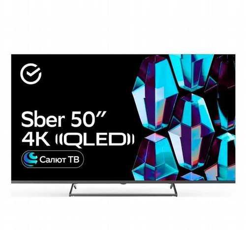 Sber SDX-50UQ5231, титан 50" 4K UHD