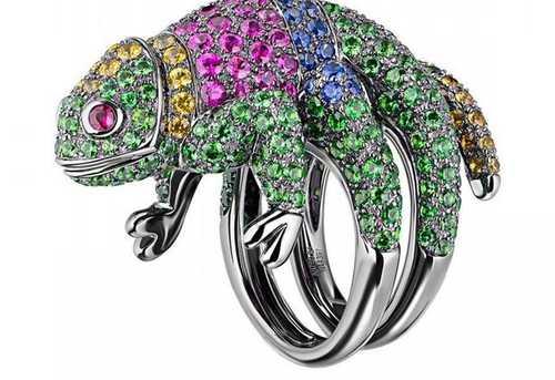 Кольцо Boucheron Collection Of Animals Chameleon R