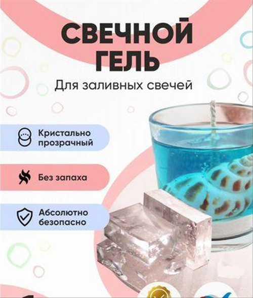 Гель для заливных свечей