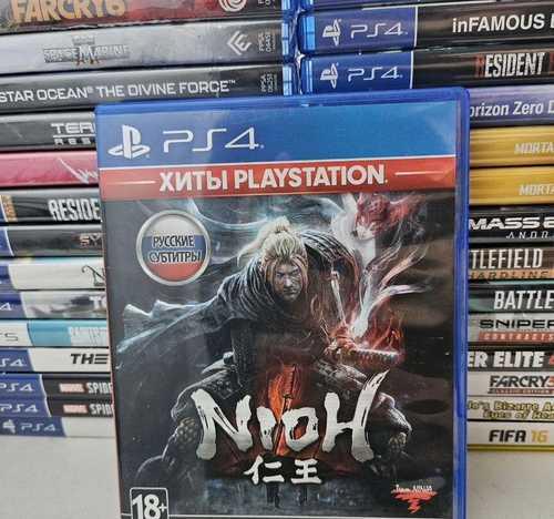 Игра Nioh ps4 диск