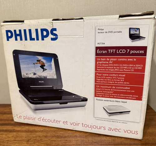 На ремонт DVD проигрыватель Philips PET704