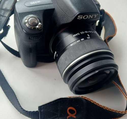 Зеркальный фотоаппарат sony alpha 290