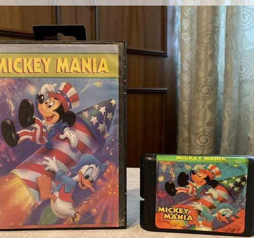 Mickey Mania Sega картридж биг бокс