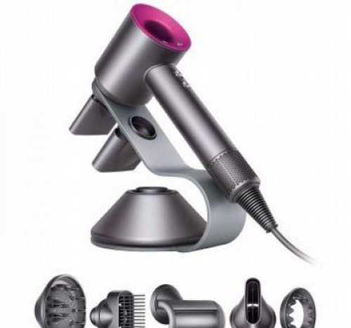 Dyson Hair Dryer HD07 с 5 насадками и подставкой