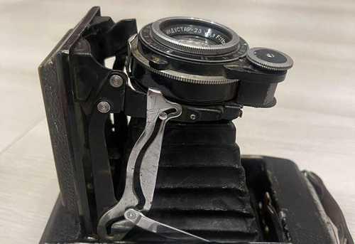Раритетный старинный фотоаппарат момент-1 москва