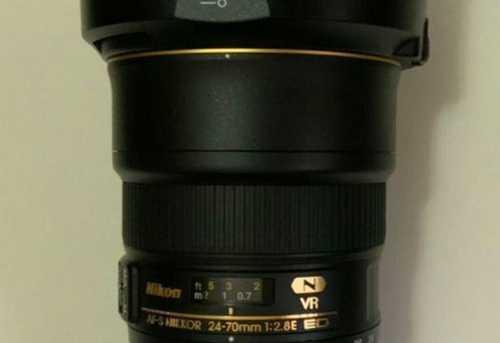 Nikon 24-70mm f/2.8 E ED VR AF-S Nikkor