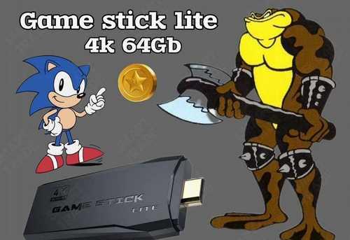 Игровая приставка Game stick 4K 64gb (прошитая)