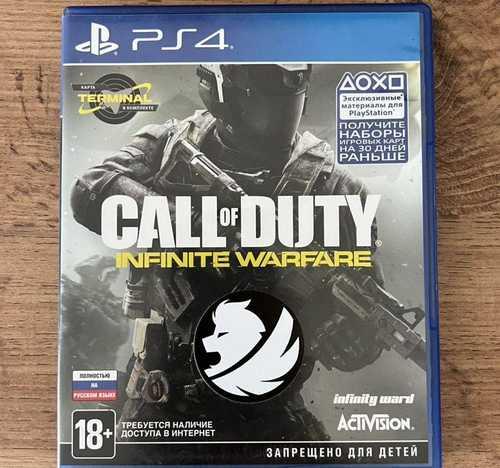 Call of duty infiniti warfare PS4 (рус)