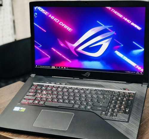 Игровой Asus Rog 17.3/FHD/I5-8/GTX/SSD/Гарантия