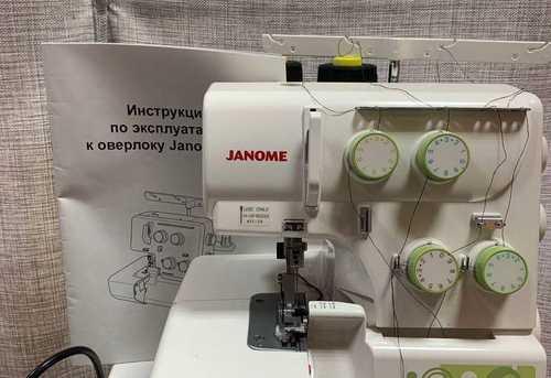 Оверлок janome T-72 (К)