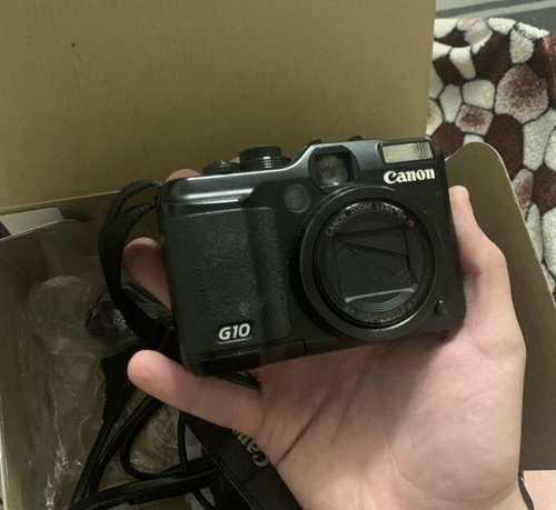 Компактный фотоаппарат Canon power shot G10