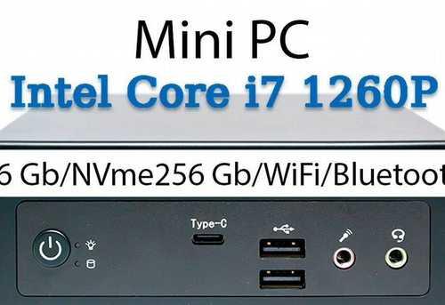 Mini PC intel Core i7 1260p (16/256)