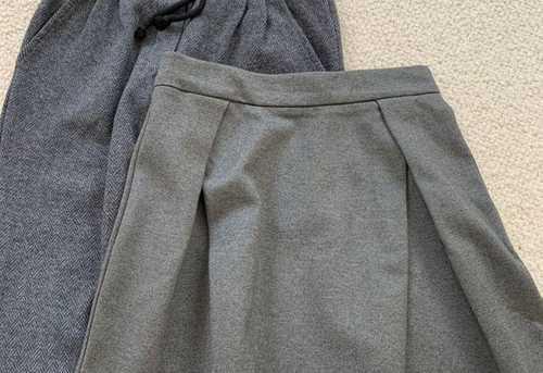 Школьная форма (юбка +брюки ) Gulliver 134р-р