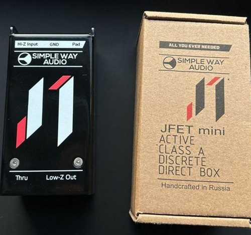 Simple Way Audio J1 mini Direct box