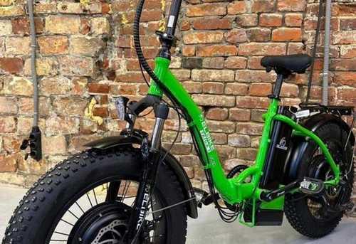 Электро фэтбайк полноприводный Elbike Taiga 1 Twix