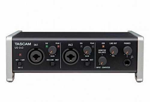 Внешняя звуковая карта Tascam US-2x2