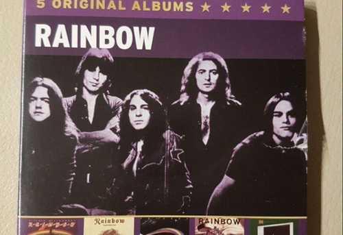 5 Фирменных CD "rainbow" в коробке
