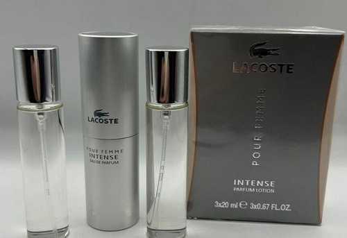 Lacoste pour femme intense 3 по 20 мл