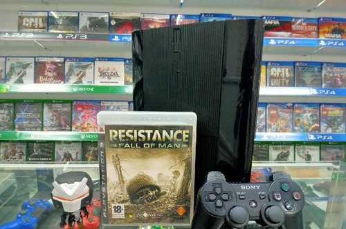 PlayStation 3 Super Slim 500гб + Resistance