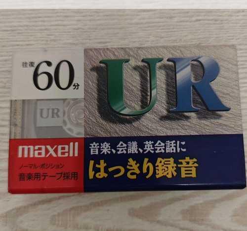 Аудиокассеты maxell ur 60