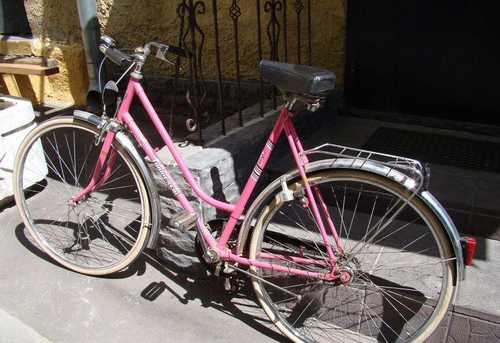 Женский ретро велосипед