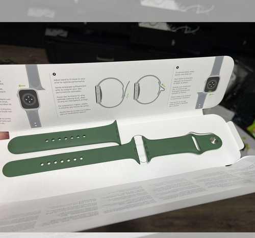 Ремешок apple watch 44mm clover sport band