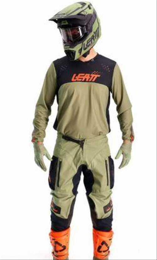 Мотоштаны и джерси Leatt Moto 4.5 Enduro Cactus