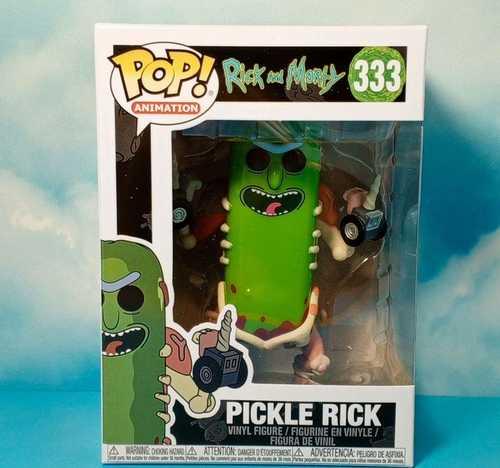 Funko Pop Pickle Rick №333 (Rick and Morty)