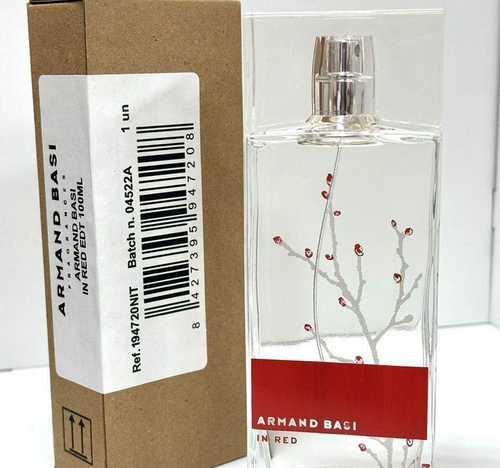 Armand Basi in red edt 100 тестер