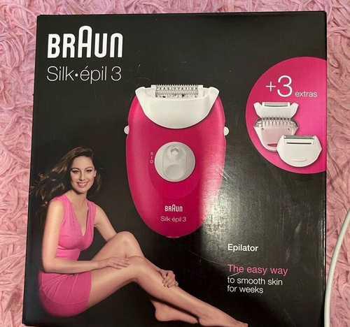 Эпилятор braun silk epil 3