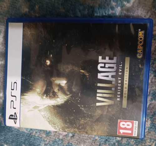 Resident evil village ps5 диск