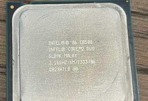 Процессор intel Core 2 Duo e8500