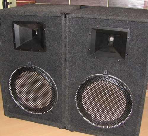 Колонки C-Mark 1100W 2шт Pro Stereo Dual Acoustic